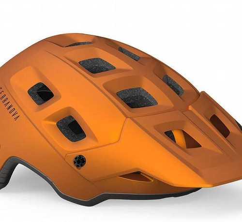 Велошлем MET Terranova, оранжевый матовый, размер
