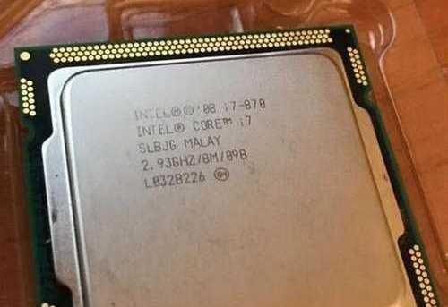 Intel core i7 870