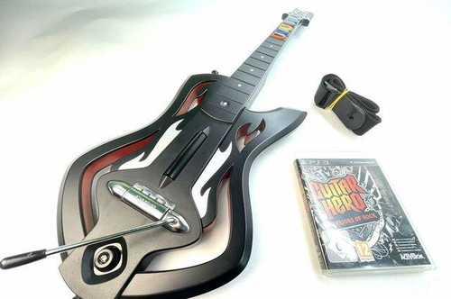 Гитара Warriors of Rock для Guitar Hero. PS3 и пк