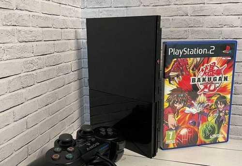 Sony PlayStation 2 Slim PS2 (Модель 90008) + Игра