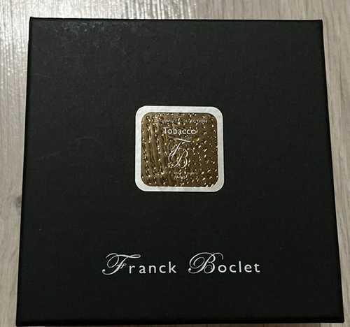 Коробка от духов Franck Boclet "Tobacco"
