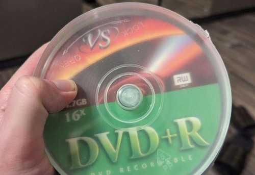Диски-болванки DVD-R и CD-RW