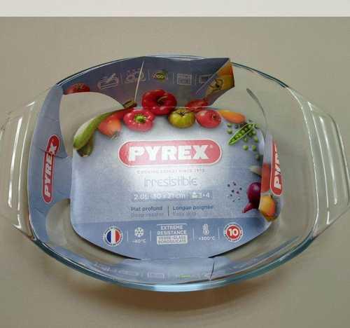 Форма для выпекания (стекло) Pyrex Irresistible 30