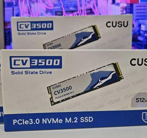 Ssd m2 nvme 512gb (TLC) cusu CV3500