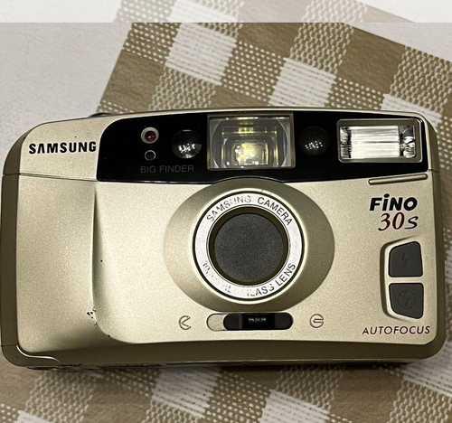 Пленочный фотоаппарат samsung fino 30s