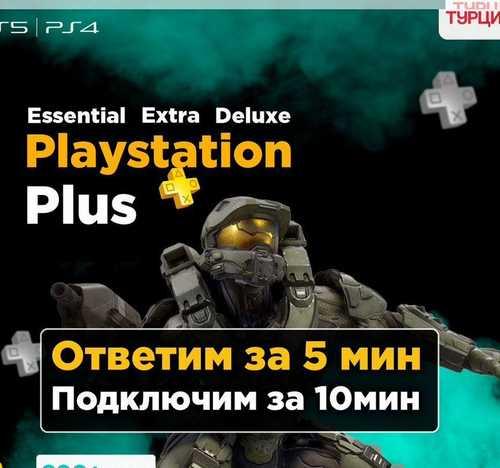 Подписка PS Plus Essential на 8 месяцев Все тарифы