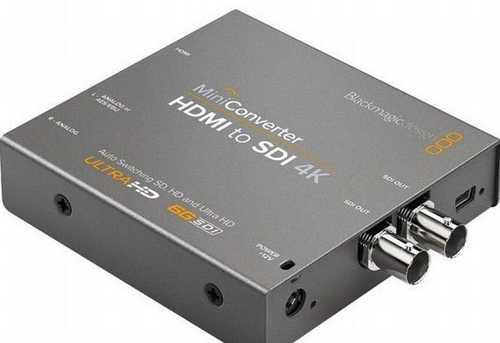 Blackmagic miniconverter hdmi to sdi 4k