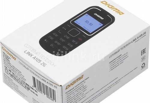 Мобильный телефон Digma Linx A105N 2G Black