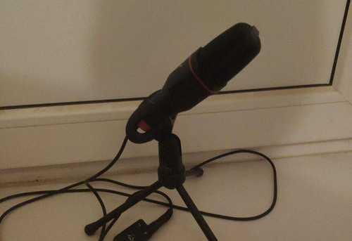 Микрофон для компьютера Trust Mico gxt212+звуковая