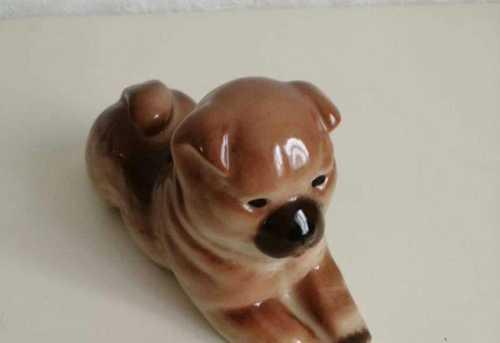 Собака « Чау - чау », фарфор, лфз 1980-1990 гг
