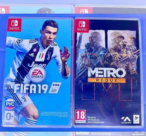 Игры Nintendo Switch Fifa19 Metro Redux