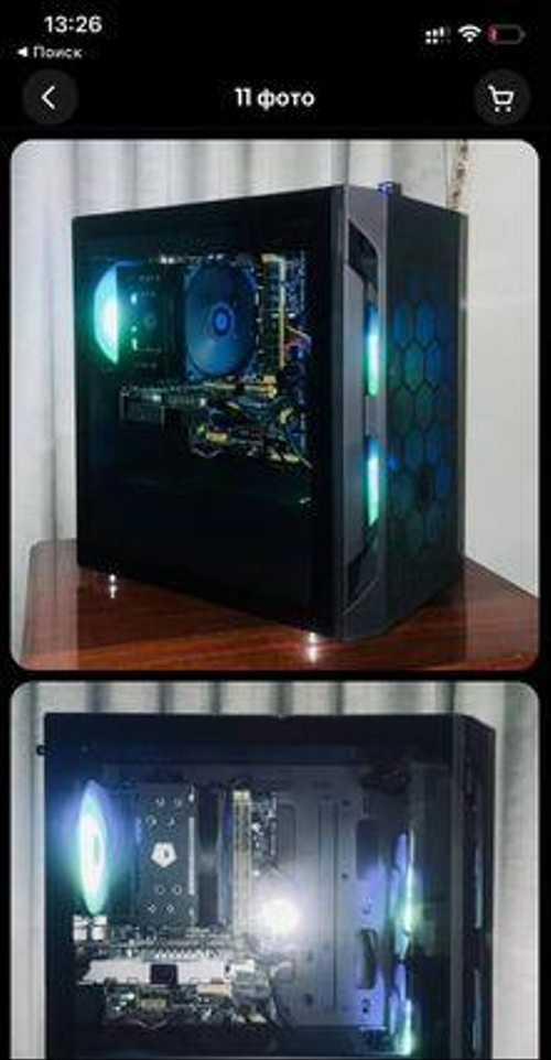 Игровой пк i7-3770 GTX 1070 8GB DDR3 16GB 120 GB N