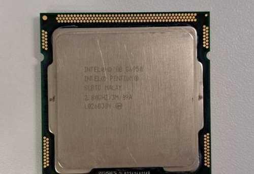 Процессор Intel Pentium G6950 + кулер