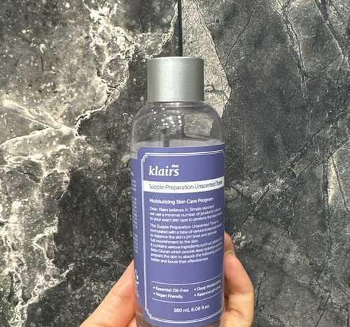 Dear, klairs Supple preparation unscented toner