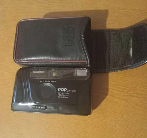 Плёночные фотоаппарат Konica Pop EF -80