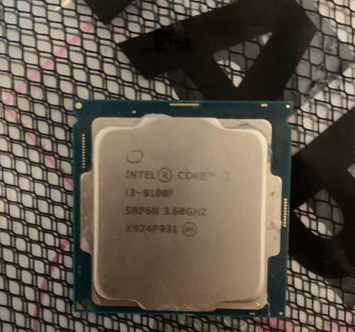 Intel core i3 9100f