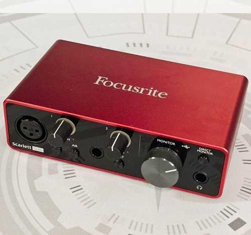 Звуковая карта focusrite scarlett solo 3rd gen