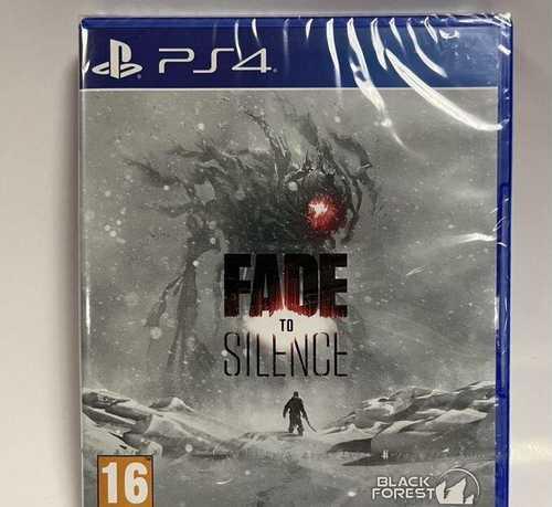 Fade of Silence новый диск для PS4