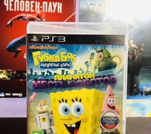 Губка Боб Квадратные Штаны Месть Роботов PS3