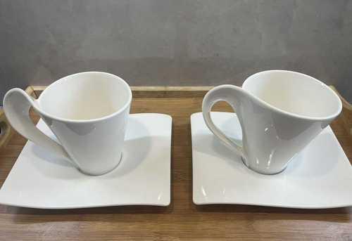 Набор 2 кружки с блюдцем Villeroy&Boch