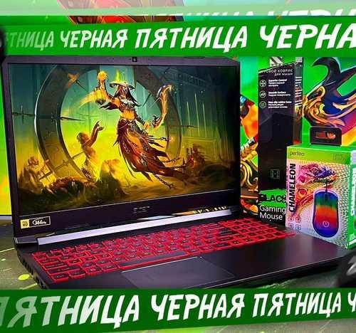 Игровой ноутбук Acer Nitro 5 / RTX 3050 / i5