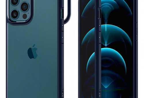 Чехол Spigen Ultra Hybrid iPhone 12/12 Pro Blue