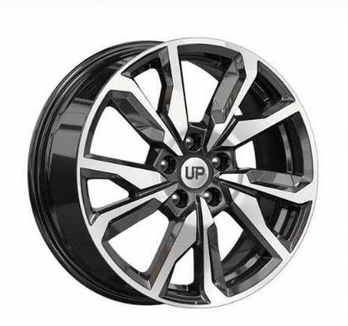 R17 5x112 7J ET45 D57,1 Wheels UP Up114 New Black