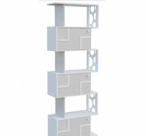Омега 16 стеллаж 0,70м Белый/кашемир лдсп