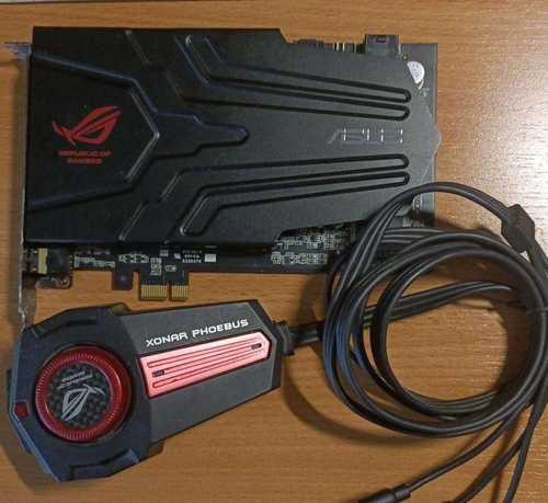 Asus rog Xonar phoebus-звуковая карта