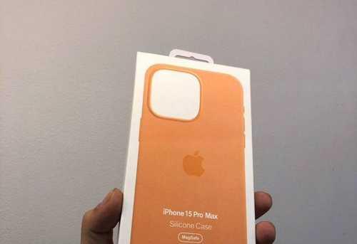 Чехол накладка для iPhone 15 Pro Max 6.7" Orange