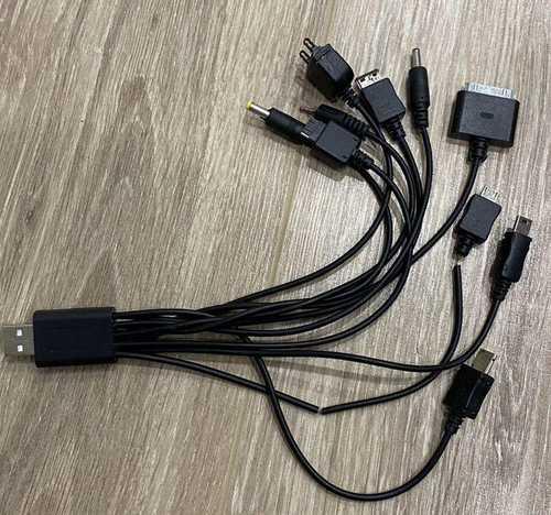 USB-шнур 10 в 1 зарядное устройство