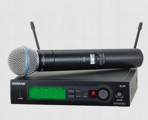 Микрофон беспроводной shure slx24/ beta58