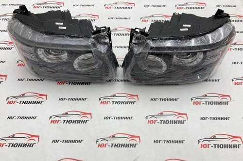 Передние фары рестайлинг Range Rover Sport 05-09