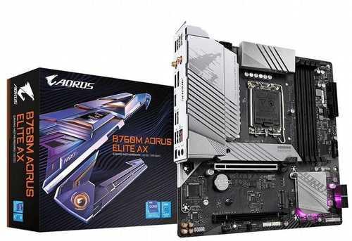 Gigabyte B760M aorus elite AX DDR5 гарантия, чек