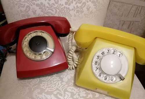 Телефонные аппараты дисковый, кнопочный СССР