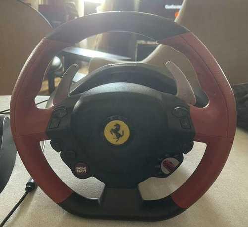 Игровой руль Thrustmaster Ferrari 458 Spider
