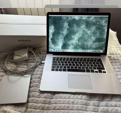 Apple macbook pro 15 2014 512 i7 16 silv