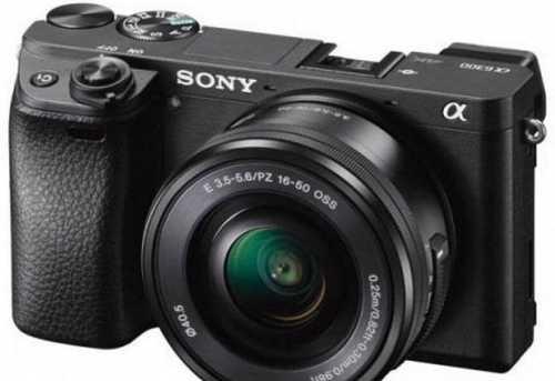 Фотокамера Sony Alpha ilce-6300 Kit 16-50mm