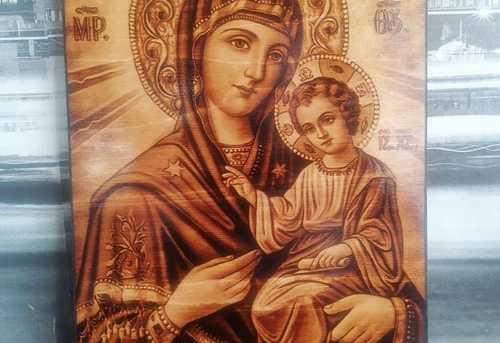 Православная икона Казанской Божие Матери