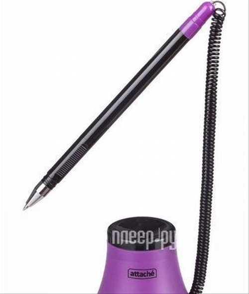 Ручка шариковая Attache Unity корпус Purple-Bl