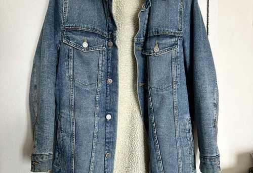 Куртка женская джинсовая удлиненная