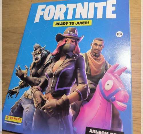 Альбом для коллекционирования наклеек fortnite