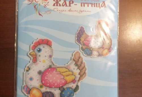 Набор для вышивания Пасхальная курочка. Жар птица