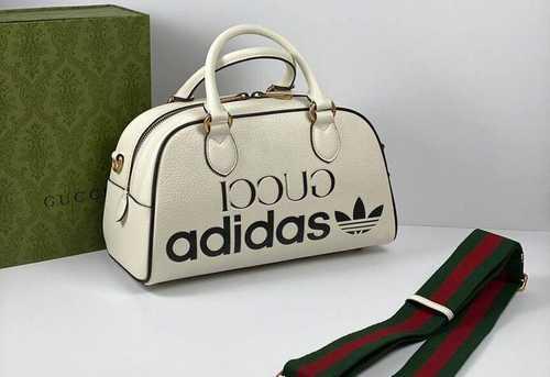 Миниатюрная сумка-дафл adidas x Gucci