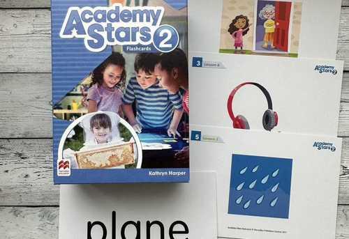 Academy stars 2 flash cards (флэш карточки) новые