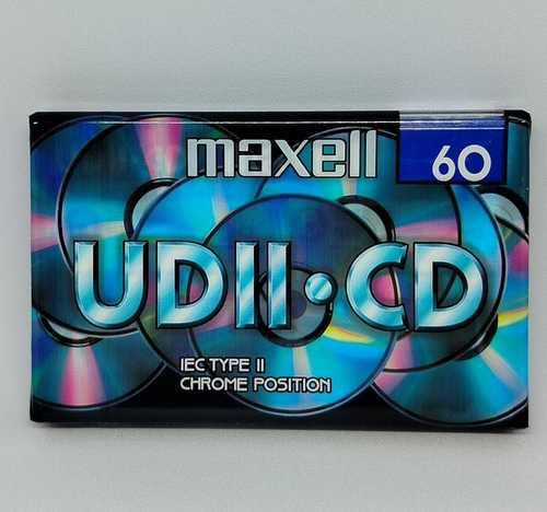 Новая аудиокассета Maxell UD II CD 60