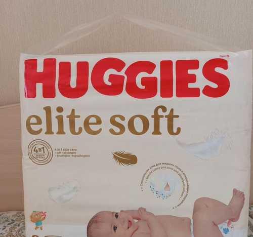 Подгузники huggies elite soft 2