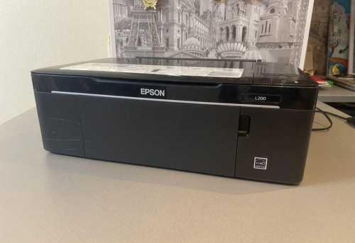 Принтер струйный epson l200