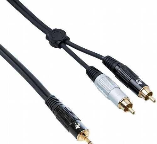 Кабель miniJack-2RCA Bespeco eaymsr300 3 m