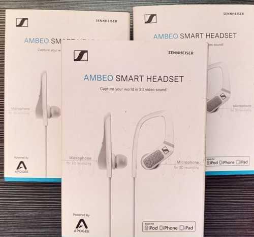 Sennheiser Ambeo SMART Headset West iPhone iPad